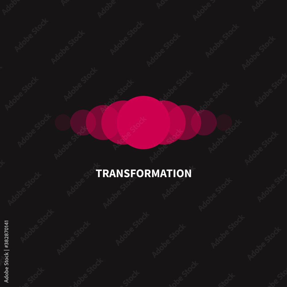 Change, transformation logo. Business icon, innovation, development ...