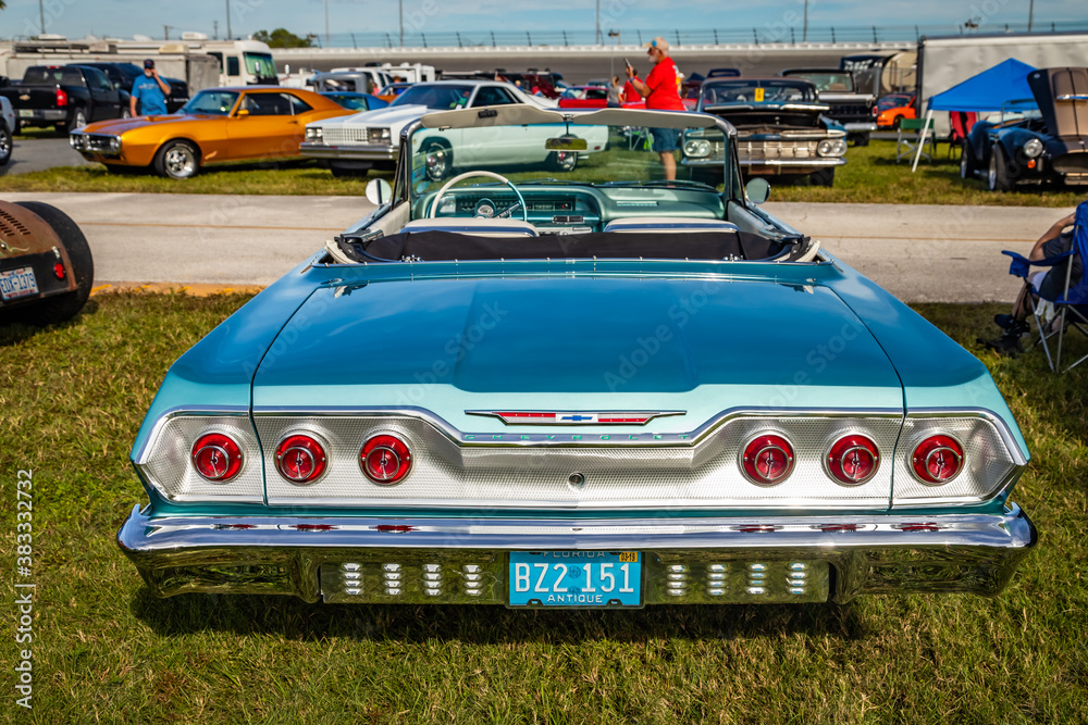 Restored 1963 Chevrolet Impala SS Convertible Stock Photo | Adobe Stock