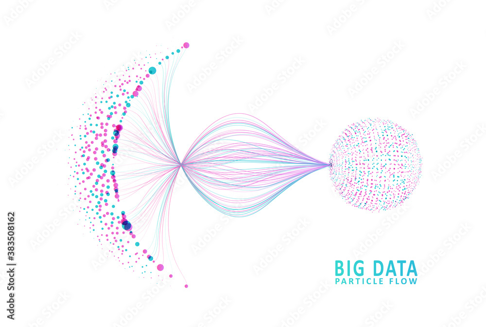 Abstract infographics visualization Stock Vector | Adobe Stock