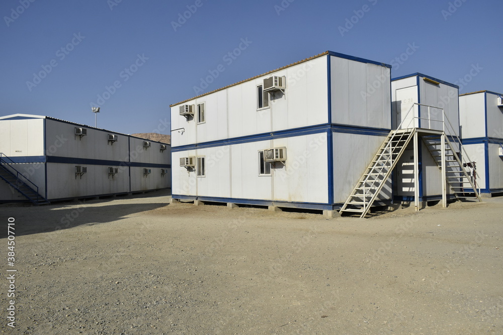 Portacabin, porta cabin, temporary labors camp , Mobile building in ...