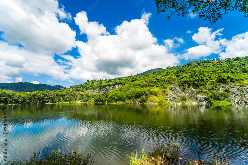 Nature landscape of Ba Be lake ( another name is Nui Da lake, May Nui ...