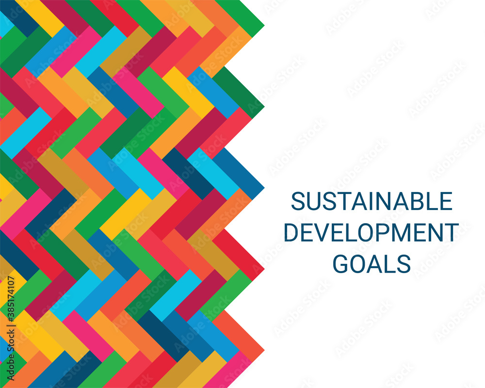 Sustainable Development Goals. Illustration EPS Stock Vector | Adobe Stock