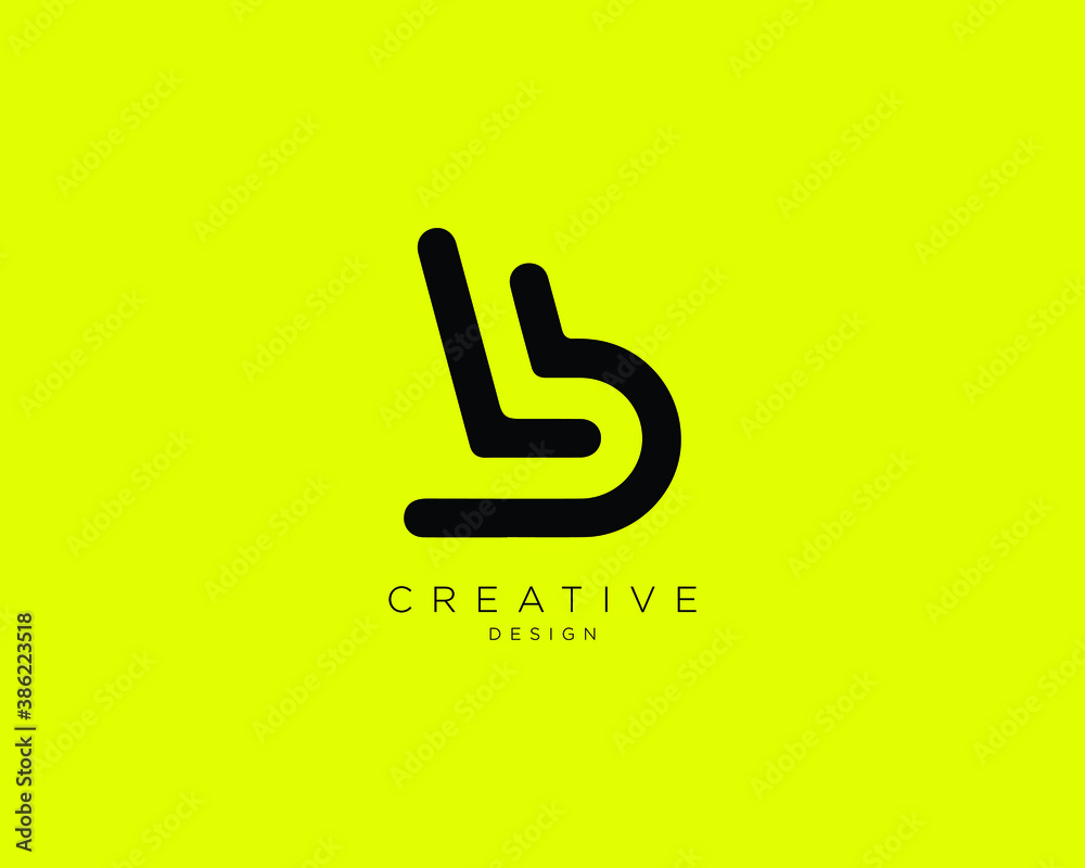Professional and Minimalist Letter LB Logo Design, Editable in Vector ...