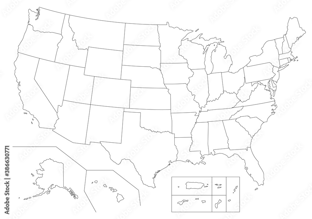 Blank Map Of The United States By Regions 5th Grade Social Studies