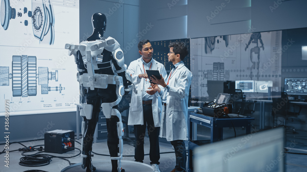 In Robotics Development Laboratory International Team of Engineers and ...