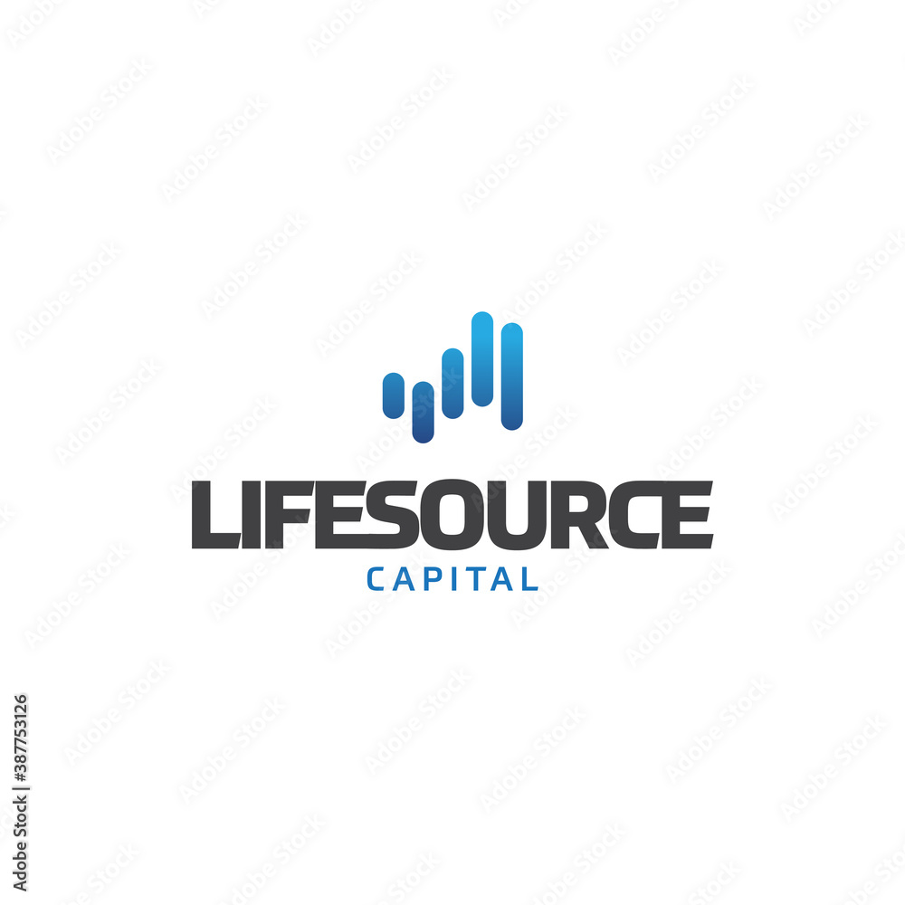 Analytics logo - data business technology finance information graph ...