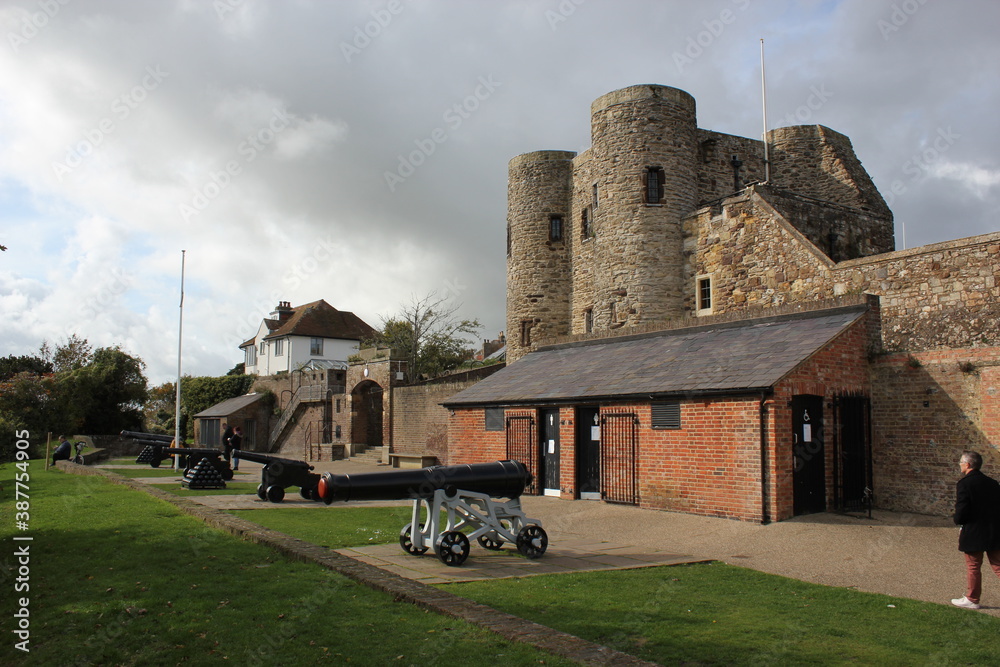 14th-century Ypres Tower, which formed part of Rye’s defenses with ...