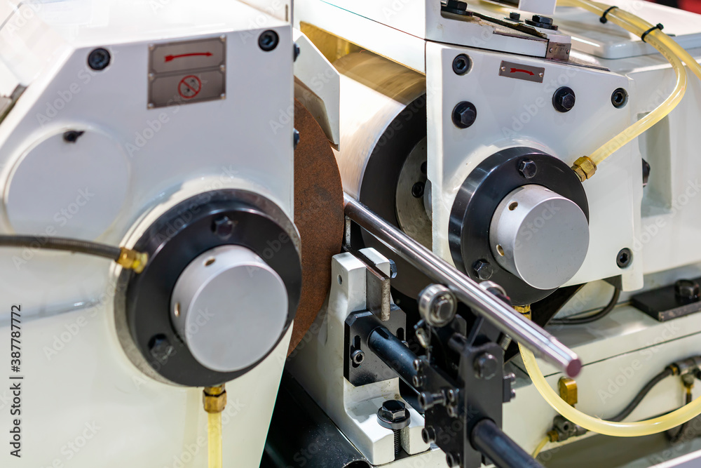 high precision stationary stone wheel and moving feed wheel of cnc ...