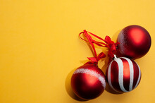Isolated Mix Of Christmas Ball Free Stock Photo - Public Domain Pictures