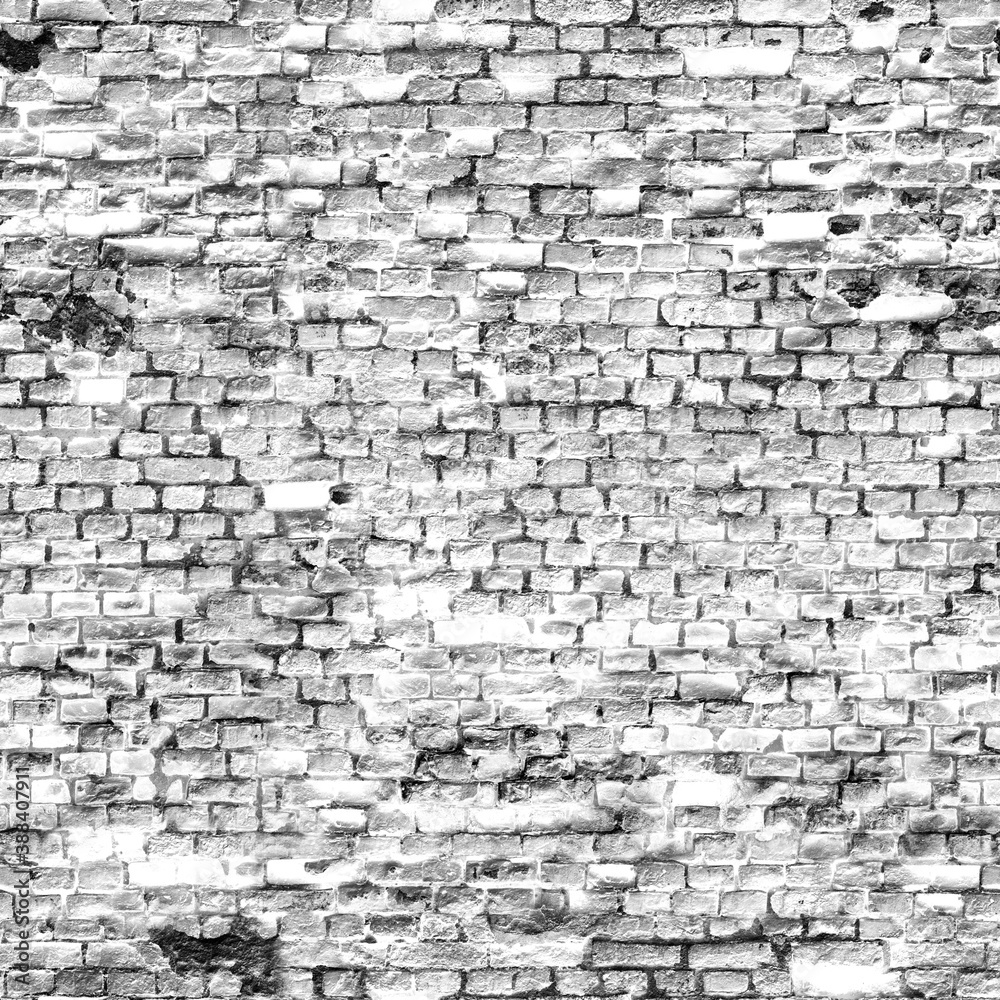 8K castle brick wall roughness texture, height map or specular for ...