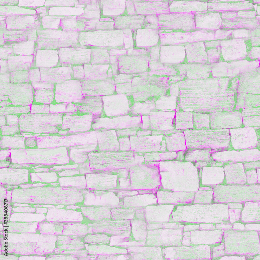 Ilustración de Stock 8K irregular stone wall roughness texture, height ...