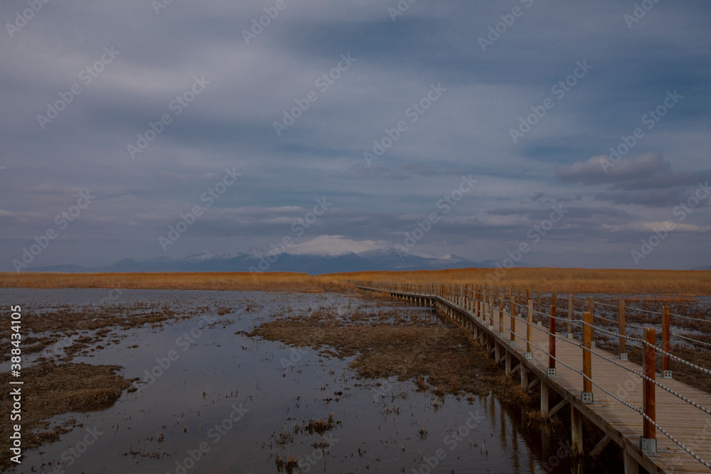 The Sultan Marshes is located in the triangle formed by Develi, Yahyalı ...