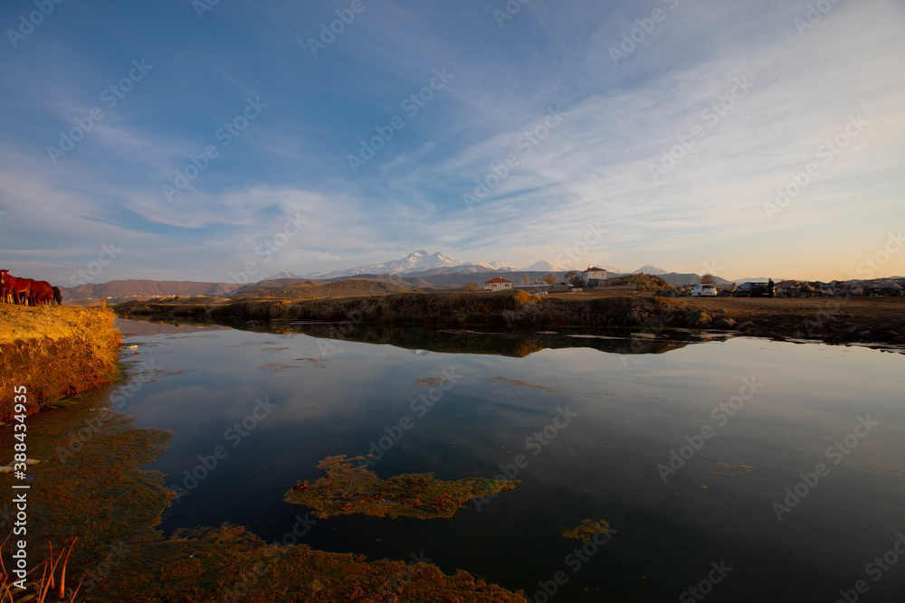The Sultan Marshes is located in the triangle formed by Develi, Yahyalı ...