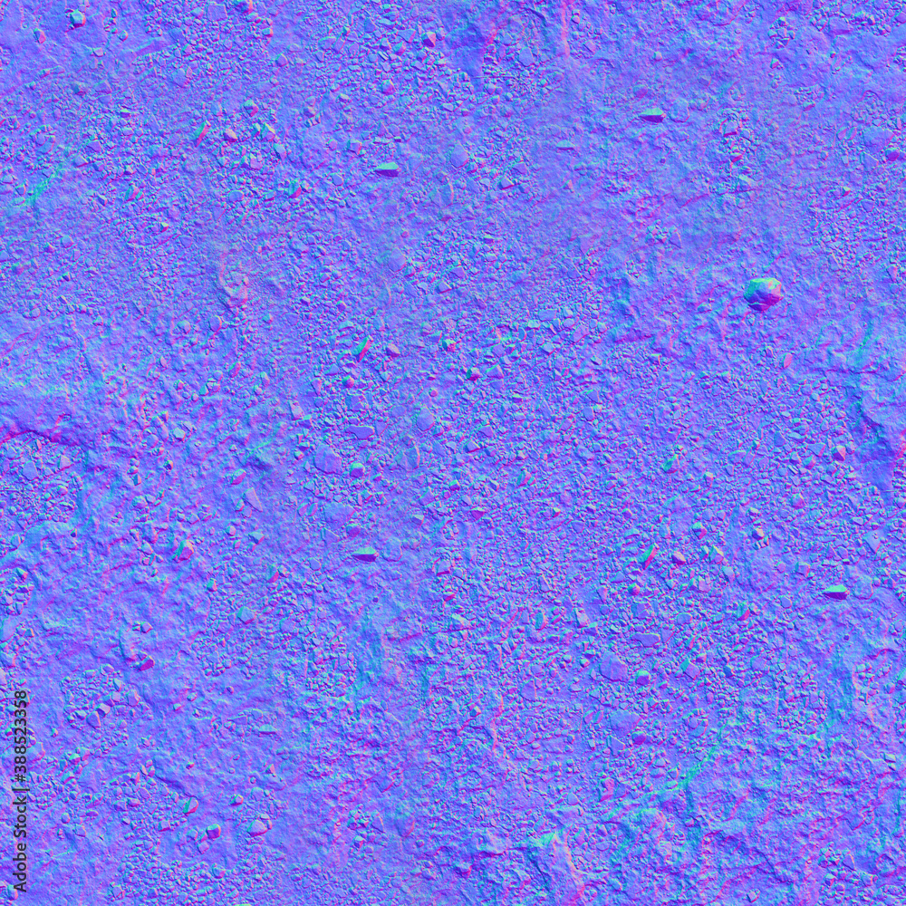 8K coral ground roughness texture, height map or specular for ...