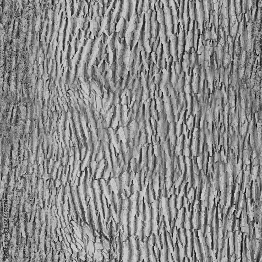 8K tree bark roughness texture, height map or specular for Imperfection ...