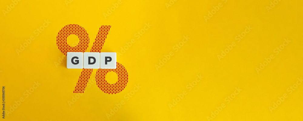 Gross Domestic Product (GDP) fall and Economic Recession Concept and ...