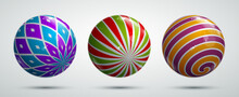 Isolated Mix Of Christmas Ball Free Stock Photo - Public Domain Pictures