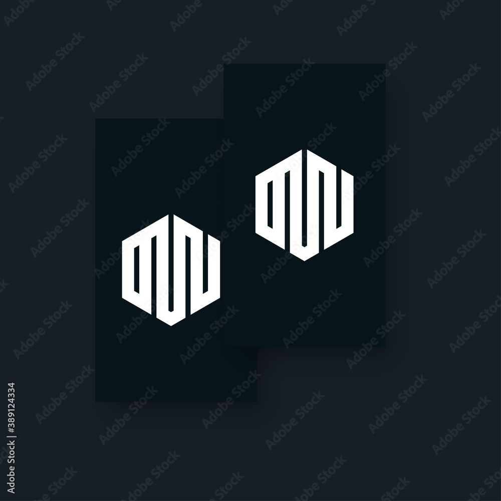 Minimal Letter DVN or DUN Logo Design, Outstanding Professional Elegant ...