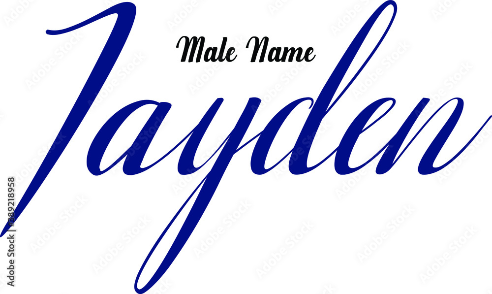 jayden name coloring