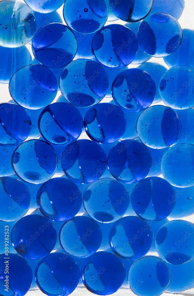 Fondo de canicas azules Stock Photo | Adobe Stock