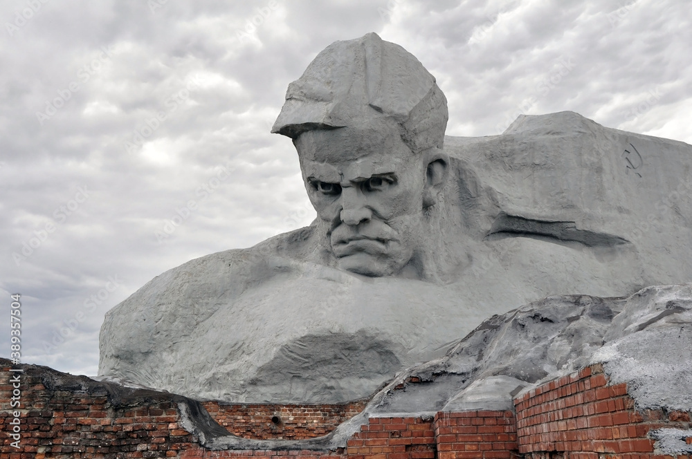 Memorial complex Brest Fortress. A sculptural composition of courage, a ...