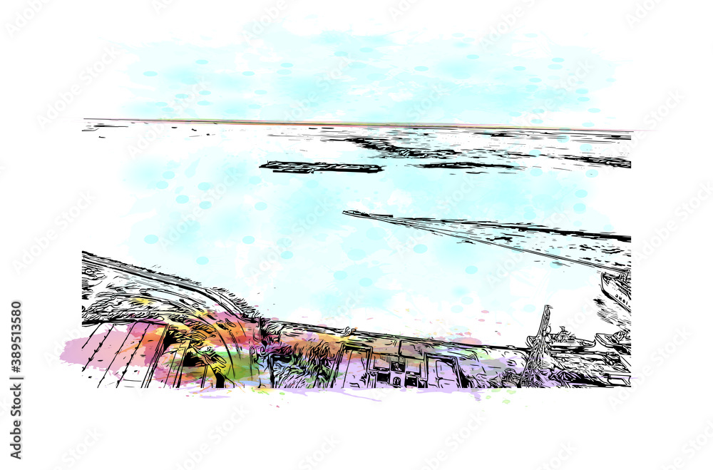 Building view with landmark of Cebu is a province of the Philippines ...