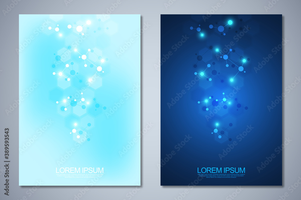 Image vectorielle Stock Templates brochure or cover book, page layout ...