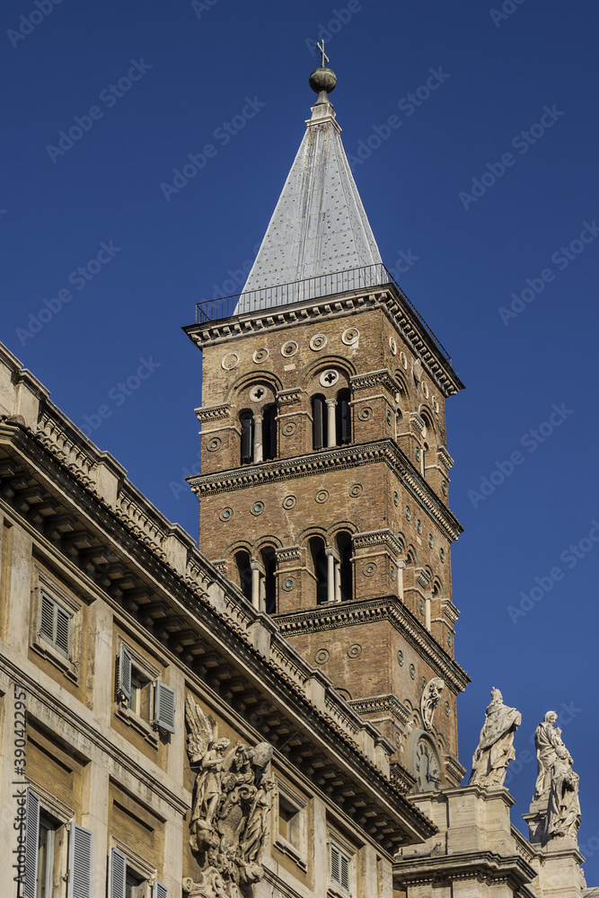 Basilica of Saint Mary Major (Basilica di Santa Maria Maggiore, 1743 ...