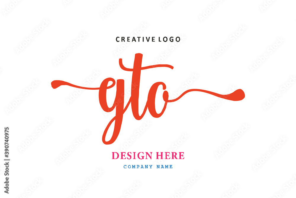 GTO lettering logo is simple, easy to understand and authoritative ...