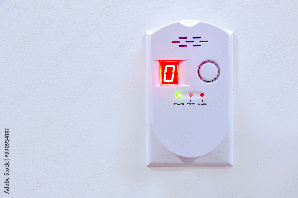 Natural Gas Detector, Gas Alarm Detector LPG Gas Leak Sensor Plug-in ...