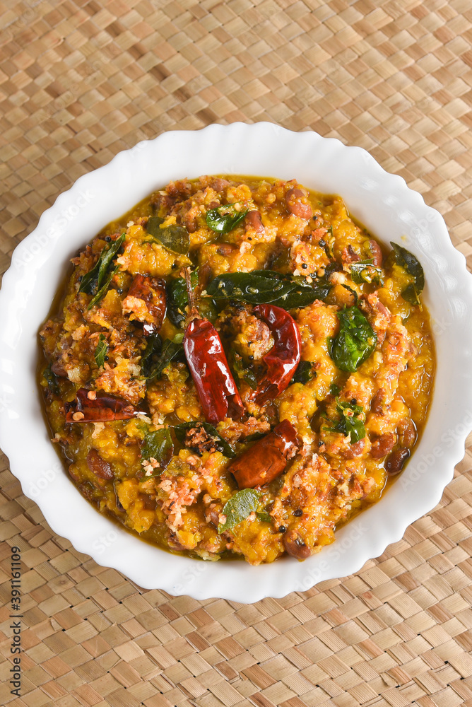 Kerala food for Onam festival special curry Erissery , Pumpkin curry ...