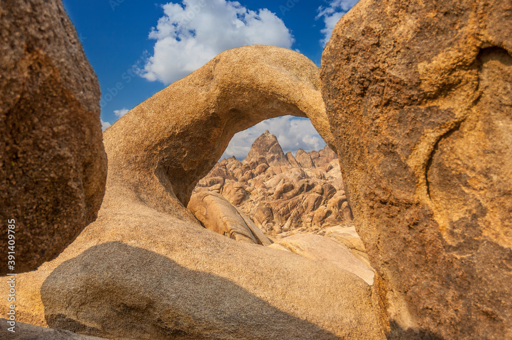 vacation, arch, mobius arch, sandstone, national park, park, state park ...