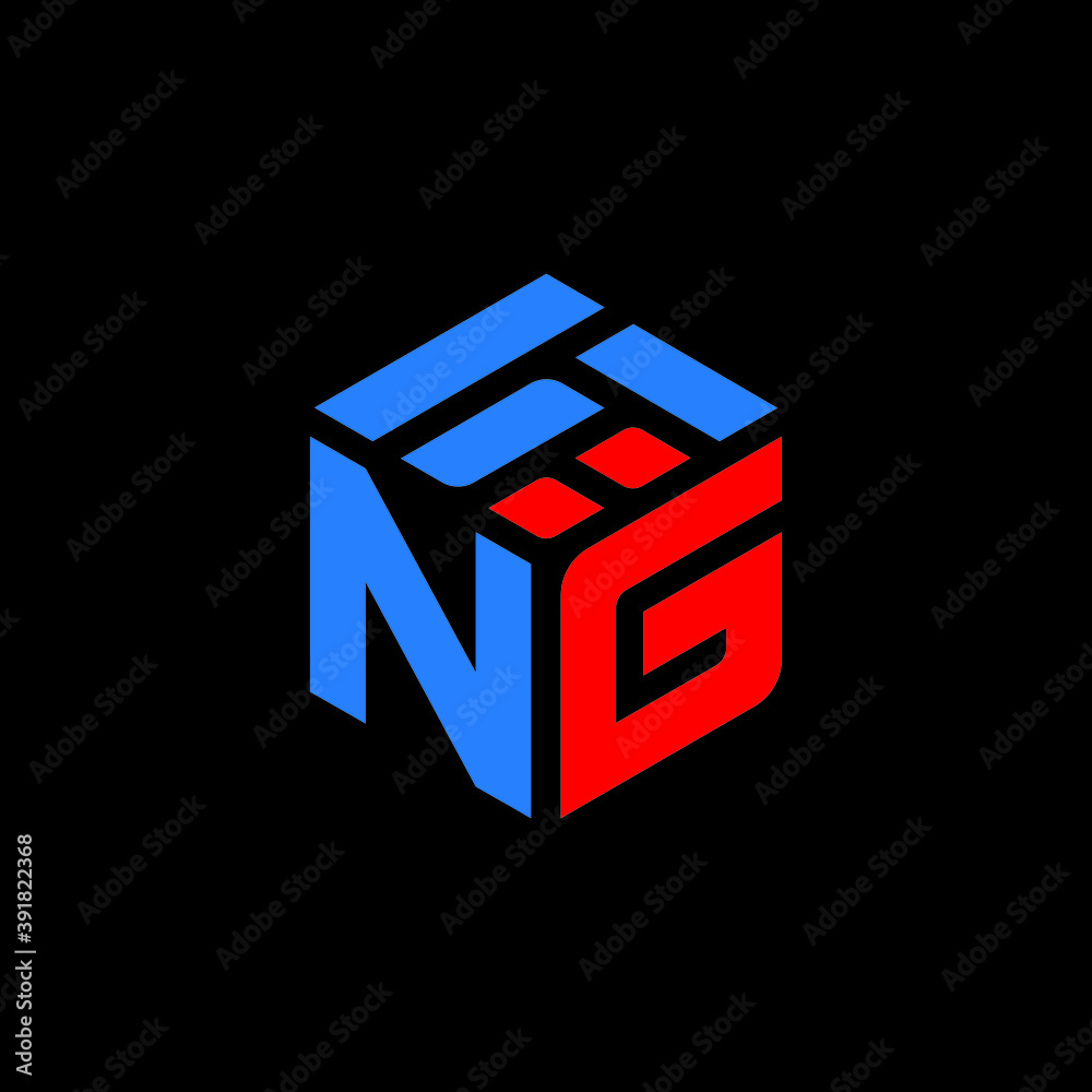 NG Initial Letter Modern Unique Logo for Clothing Brand Fashion Logo ...