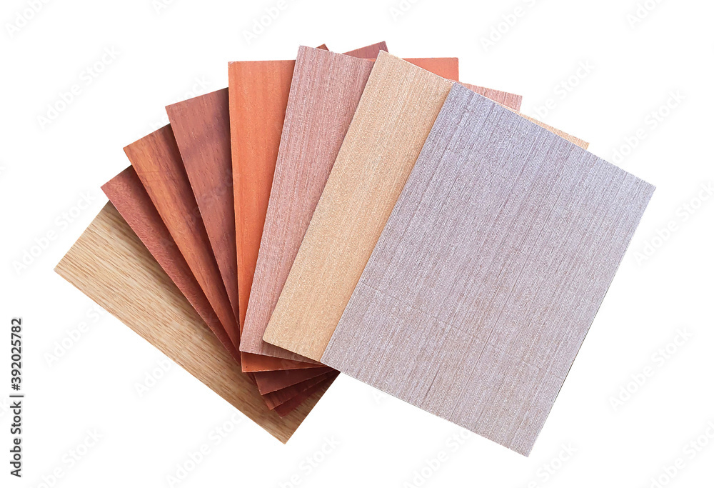 interior laminated samples material containing oak ,burnt sienna ...