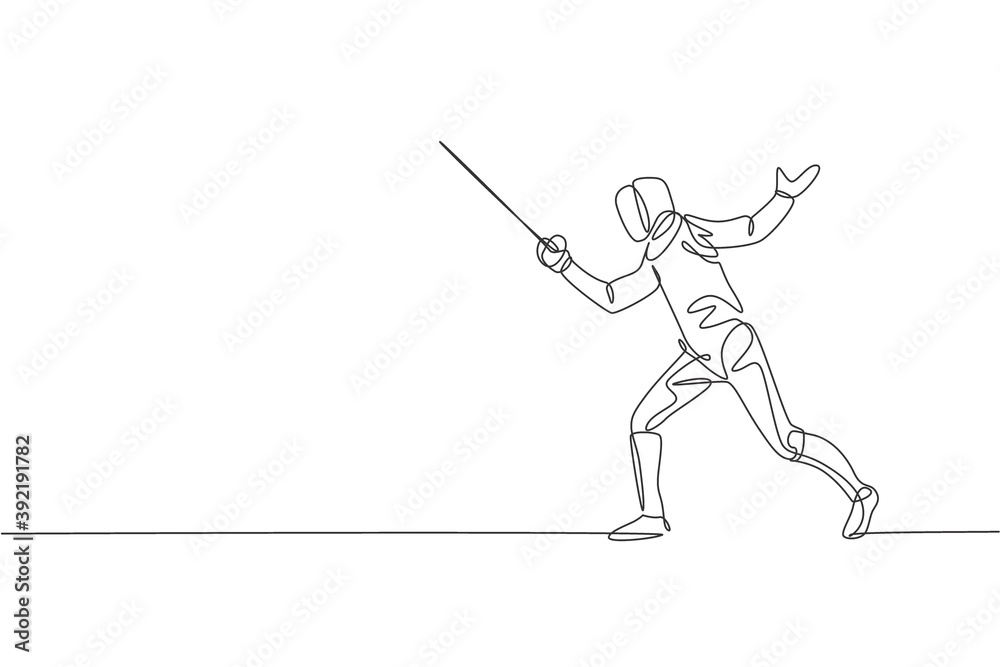 Image vectorielle Stock One continuous line drawing of young woman ...
