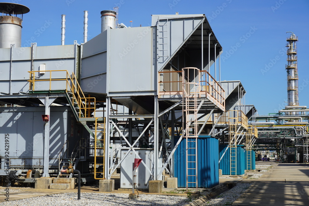 Inlet duct between the filter house and the Inlet Guide Vane (IGV’s) of ...