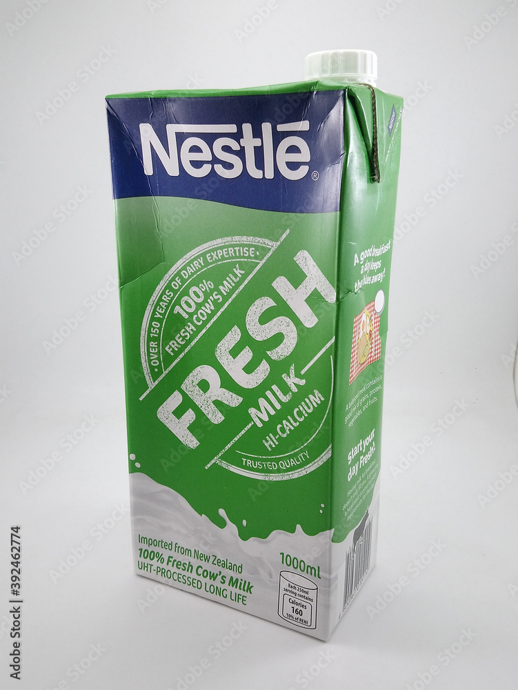 Nestle fresh milk in Manila, Philippines Stock Photo | Adobe Stock