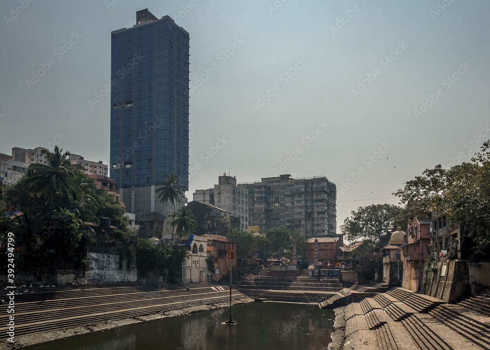 Banganga Tank is an ancient water reservoir that is part of the ...
