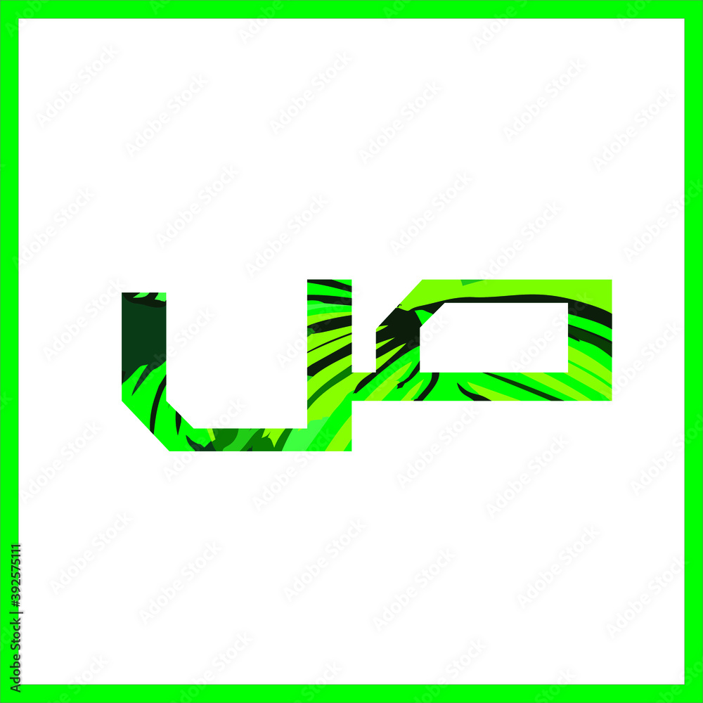 Arabic Calligraphy Alphabet letters or font green strips arabic jungle ...