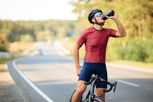 Cyclist With A Water Bottle Free Stock Photo - Public Domain Pictures