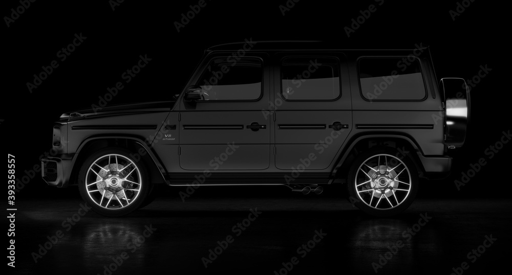 Moscow, Russia June, 2020: Mercedes-AMG G 63 Exclusive Edition at black ...