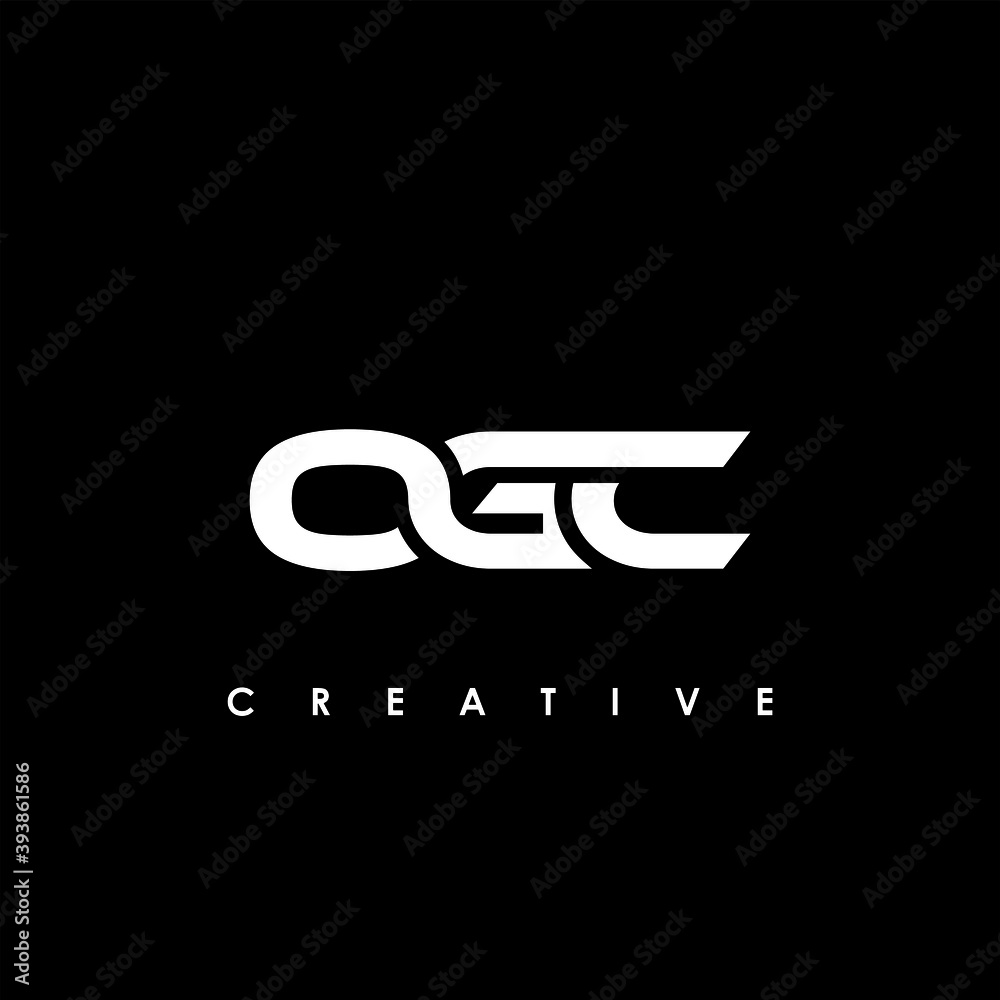 OGC Letter Initial Logo Design Template Vector Illustration Stock ...