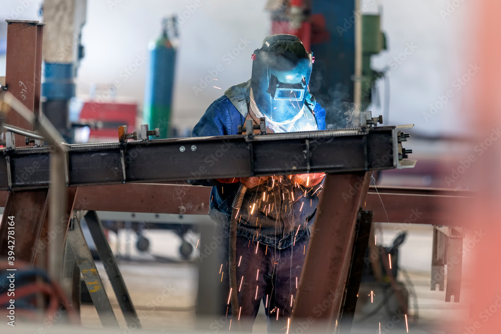 Gas metal arc welding. It is a welding process which joins metals by ...