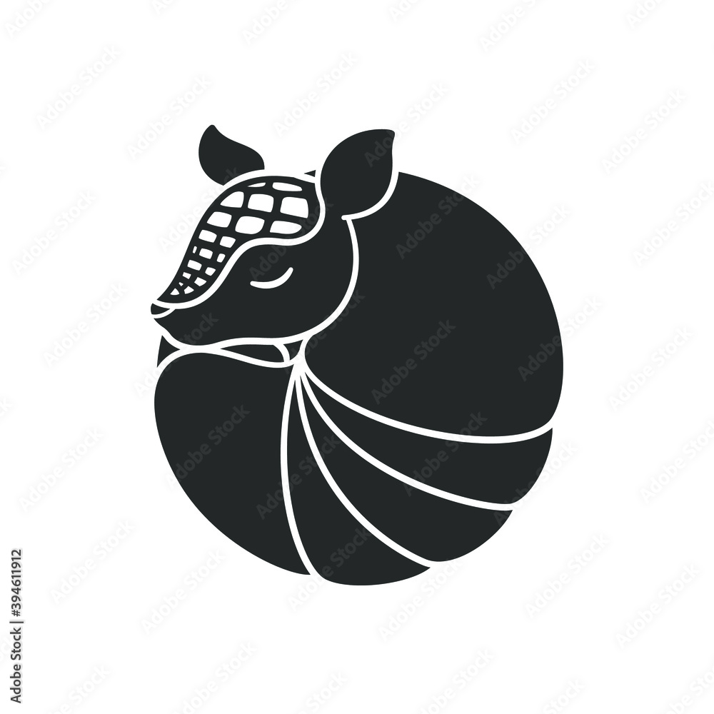 Armadillo Ball Drawing