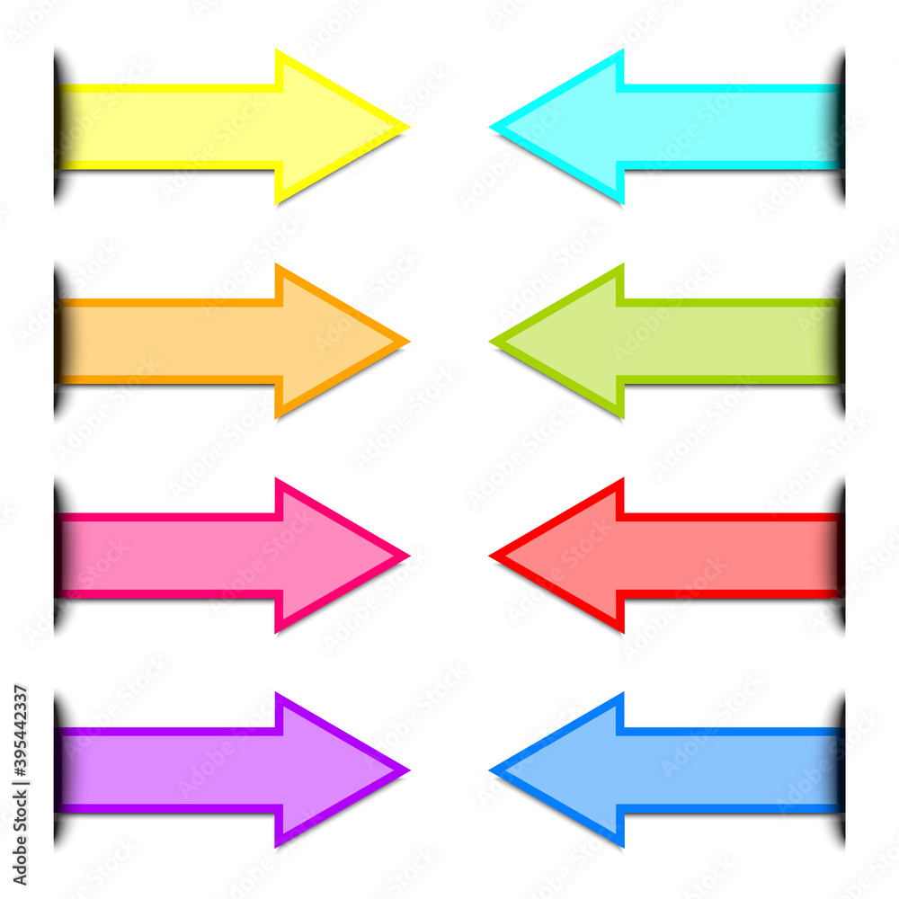 Retro arrows from the cut, great design for any purposes. Business ...