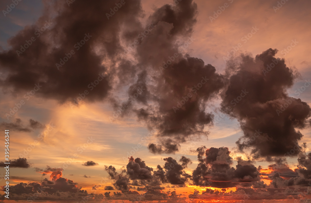 Dramatic sky, perfect for sky replacement, backgrounds, screen saver or ...