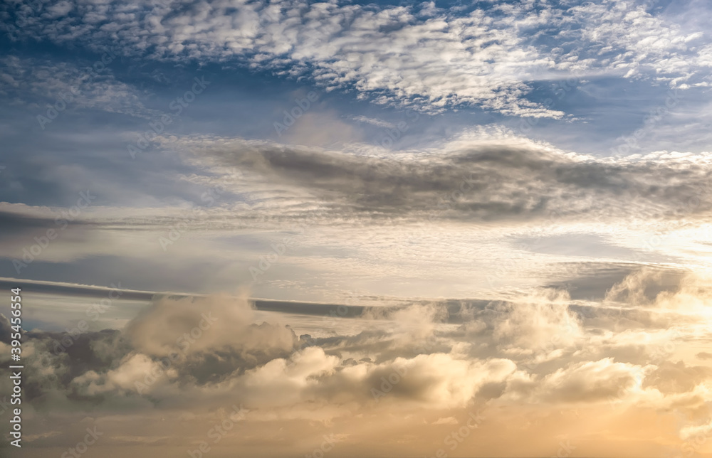 Dramatic sky, perfect for sky replacement, backgrounds, screen saver or ...