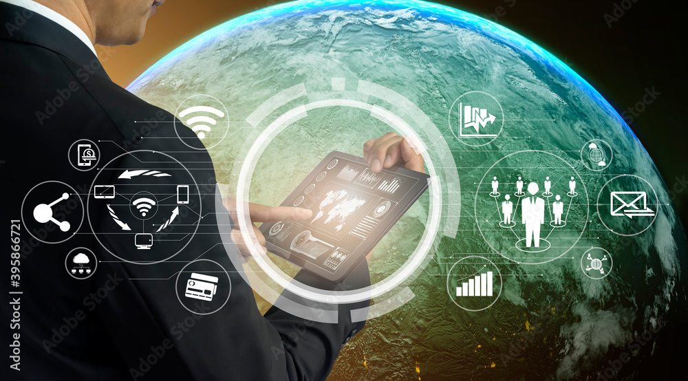 Advanced communication and global internet network connection in smart ...