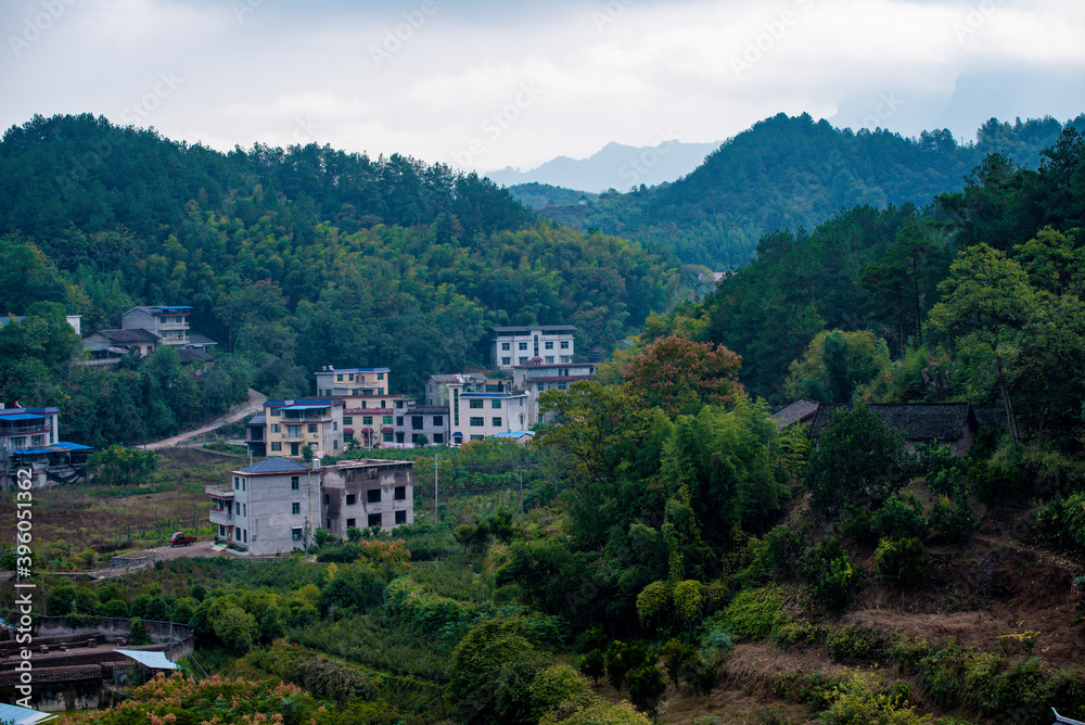 Beautiful landscape of Tianmen mountain national park, Hunan province ...