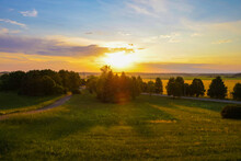 Volterra Sunset Free Stock Photo - Public Domain Pictures